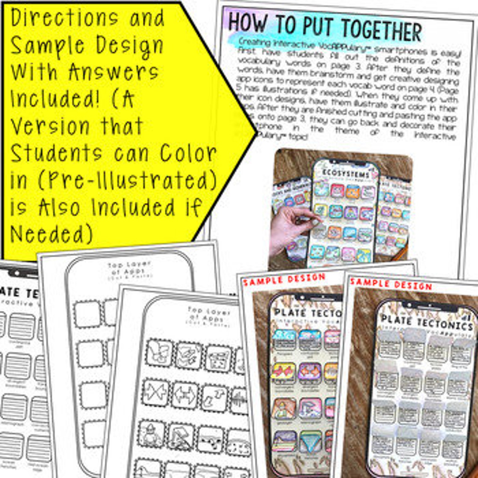 Plate Tectonics Projects Google Classroom Timeline Poster Tectonic ...