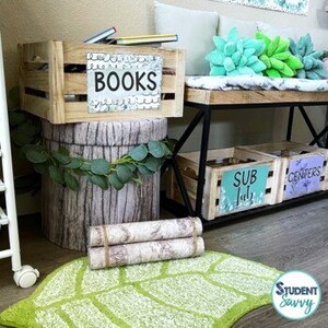 Lavender and Eucalyptus Editable Classroom Labels - Calming Classroom ...