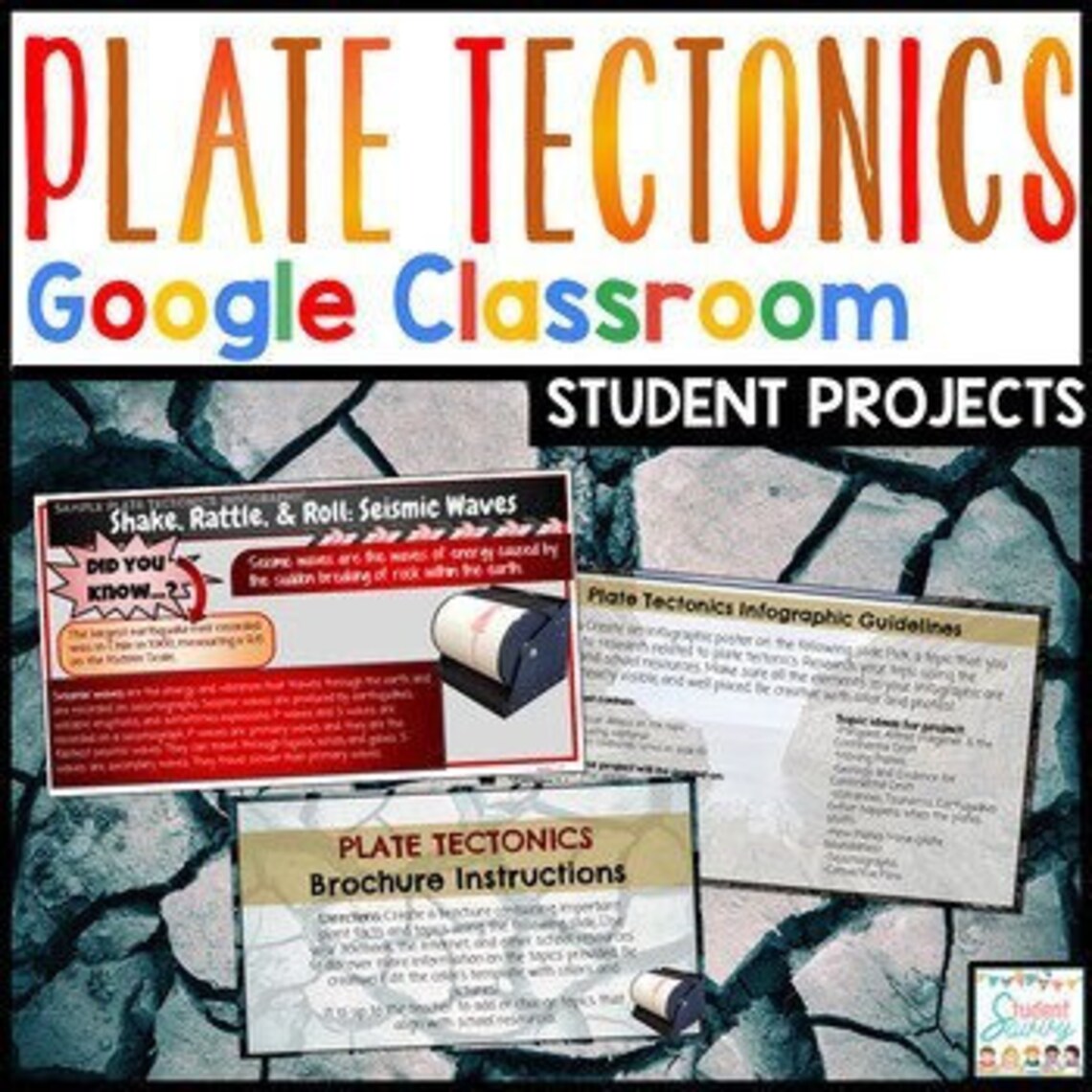 Plate Tectonics Projects Google Classroom Timeline Poster Tectonic ...