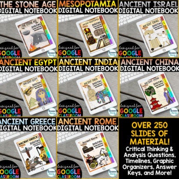 Ancient Civilizations Digital Interactive Notebooks Ancient History ...