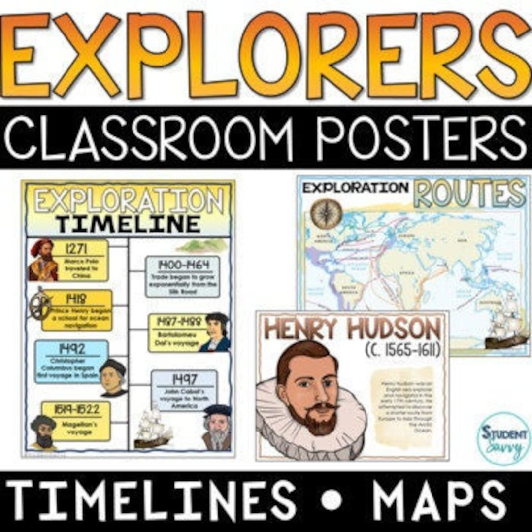 Early Explorers Map