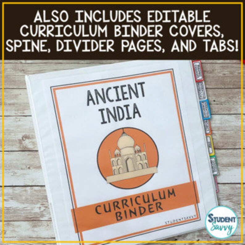 Ancient India Lesson Plans Templates Editable Google Docs Curriculum ...