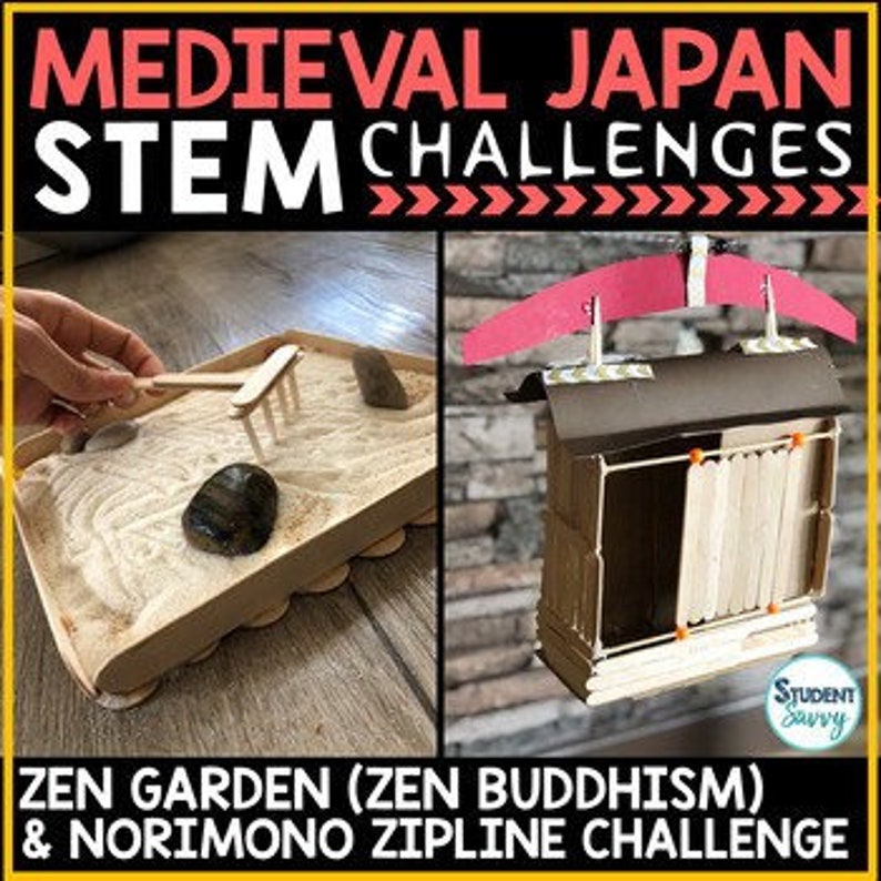 Medieval Japan - Feudal Japan STEM Challenges - Etsy