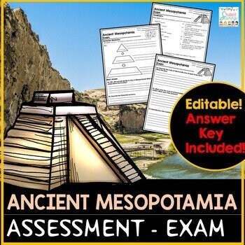 Ancient Mesopotamia Test Review Assessment Exam Google Slides Quiz - Etsy