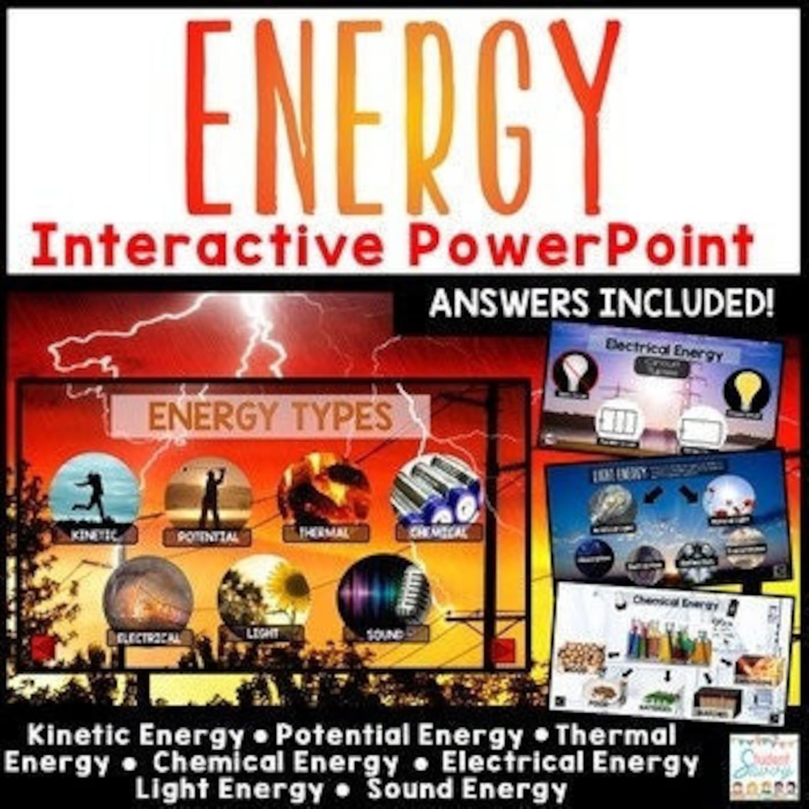 Energy Powerpoint | Interactive Powerpoint and Google Slides Energy ...