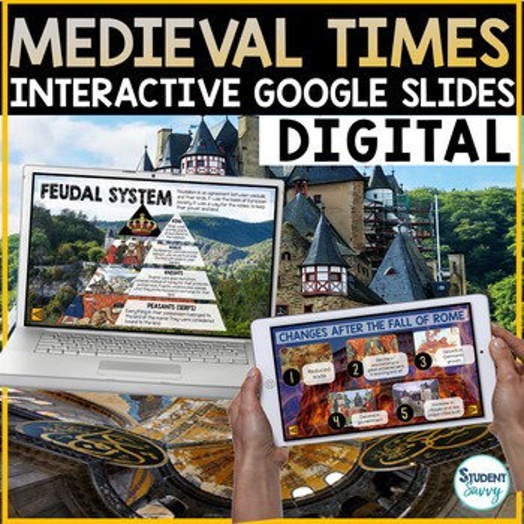 Medieval Times Google Slides - Middle Ages Digital Activities Google ...