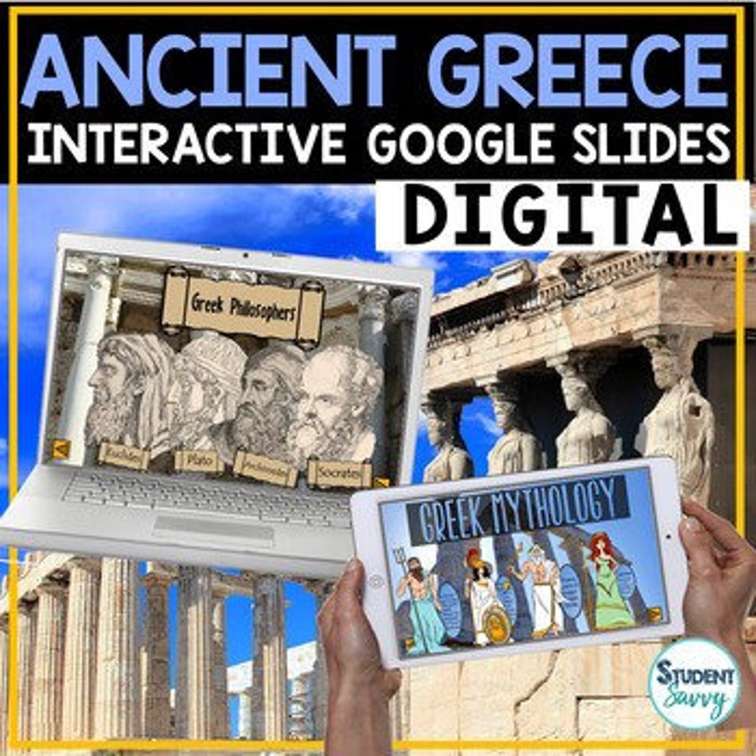 Ancient Greece Google Classroom Distance Learning Greece Google Slides ...