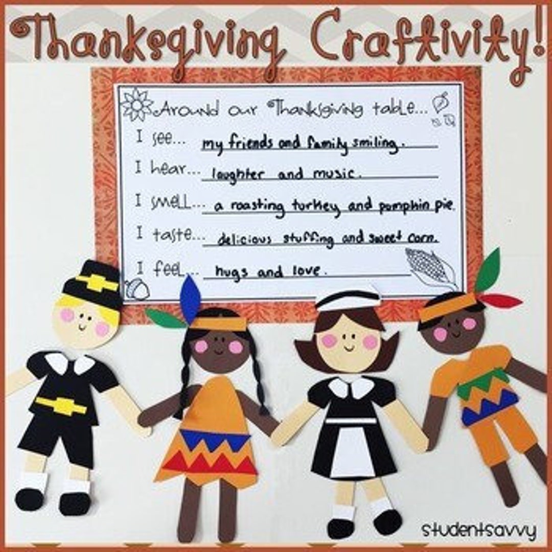 Thanksgiving Craftivity - Etsy