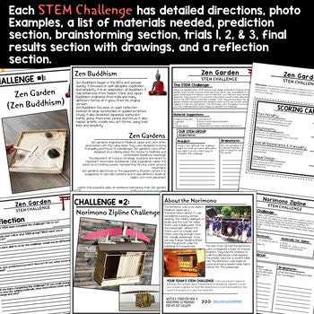 Medieval Japan - Feudal Japan STEM Challenges - Etsy