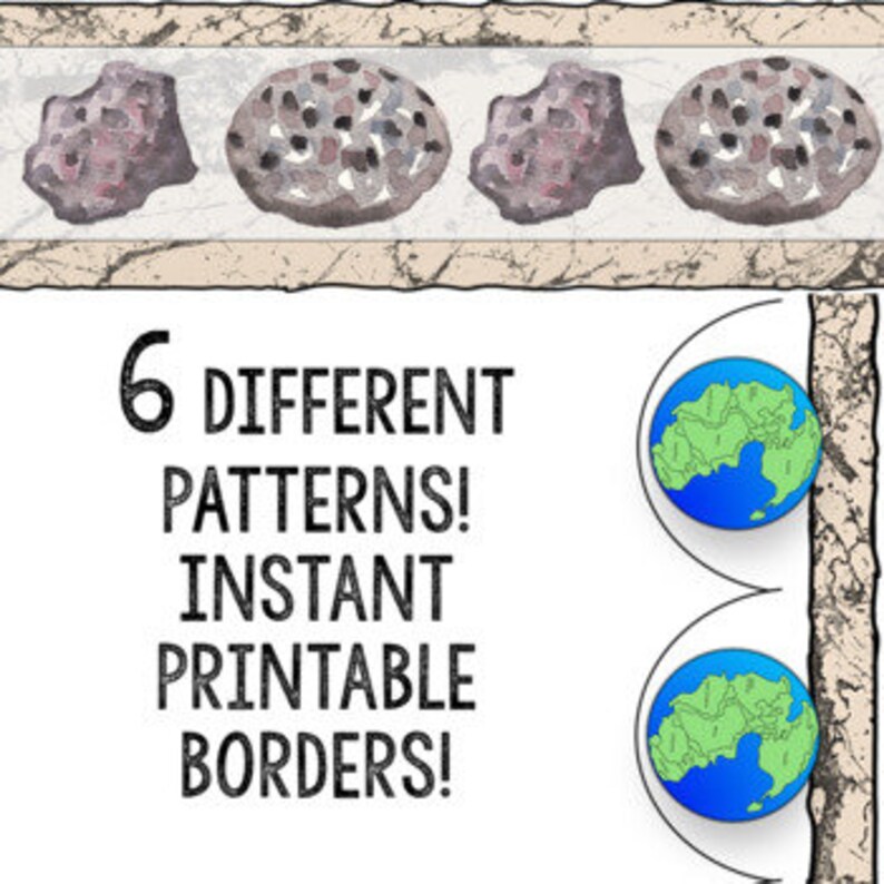 Plate Tectonics Bulletin Board Borders | Earthquakes Borders - Etsy