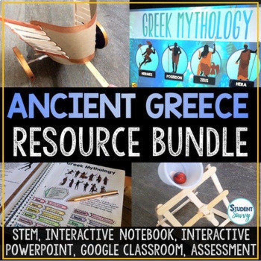 Ancient Greece Activities Resource Bundle Ancient History - Etsy