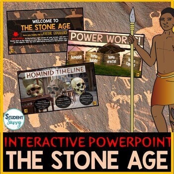 The Stone Age Early Humans Powerpoint and Google Slides Interactive - Etsy