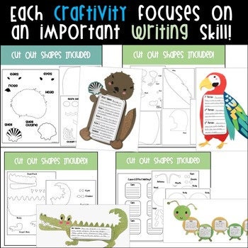 Writing Craftivities | Writing Craft Activities Cause and Effect ...