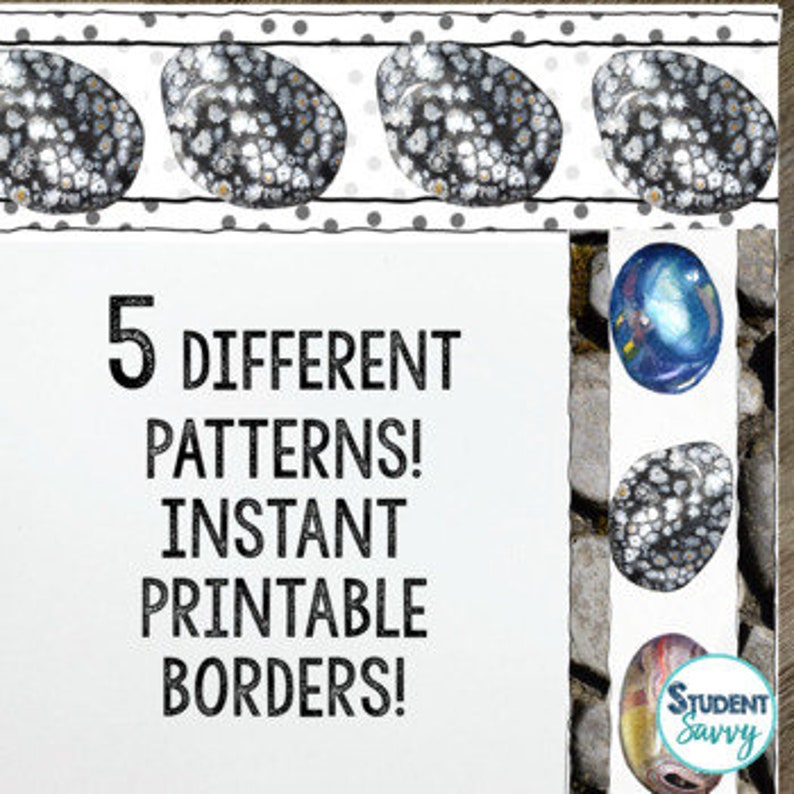 Rock Cycle Bulletin Board Borders Science Decor Middle - Etsy