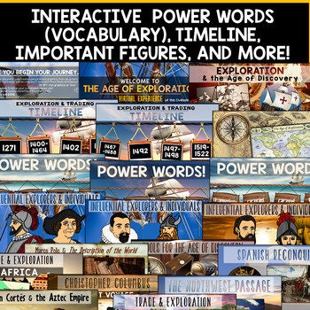 Explorers Age of Exploration Powerpoint Google Classroom New World ...