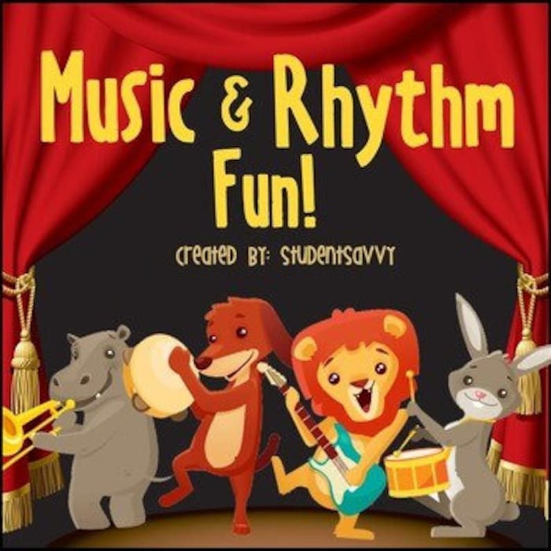 Rhythm Activities | Rhythm Worksheets Music Appreciation Printables - Etsy