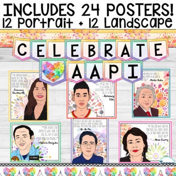 AAPI Heritage Month Bulletin Board Posters - Coloring Pages Activities ...