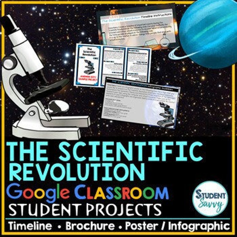 The Scientific Revolution - Google Classroom Projects - Etsy