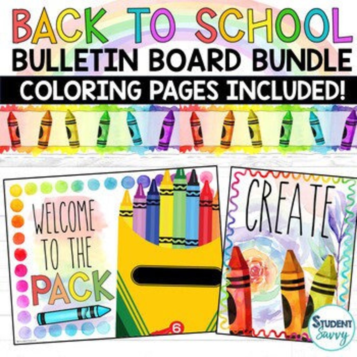 Back to School Bulletin Board Classroom Decor Printable - Etsy
