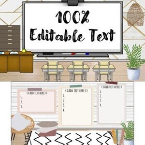 Google Slides Templates Virtual Classroom Distance Learning | Back to ...