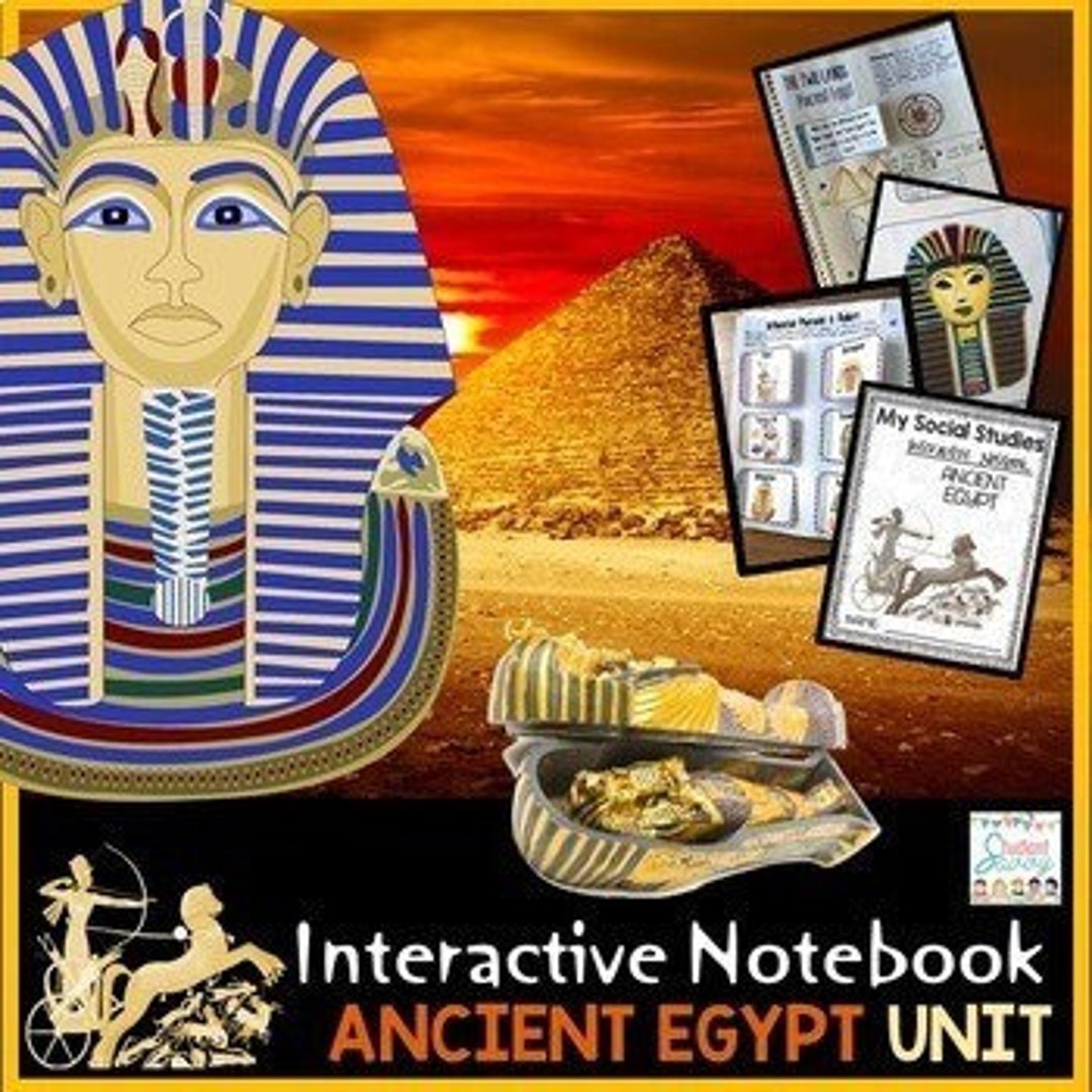 Ancient Egypt Interactive Notebook Worksheets Ancient History ...