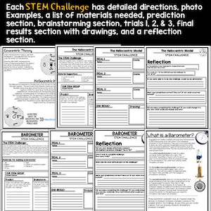 The Scientific Revolution STEM Challenges | Barometer STEM Activities ...