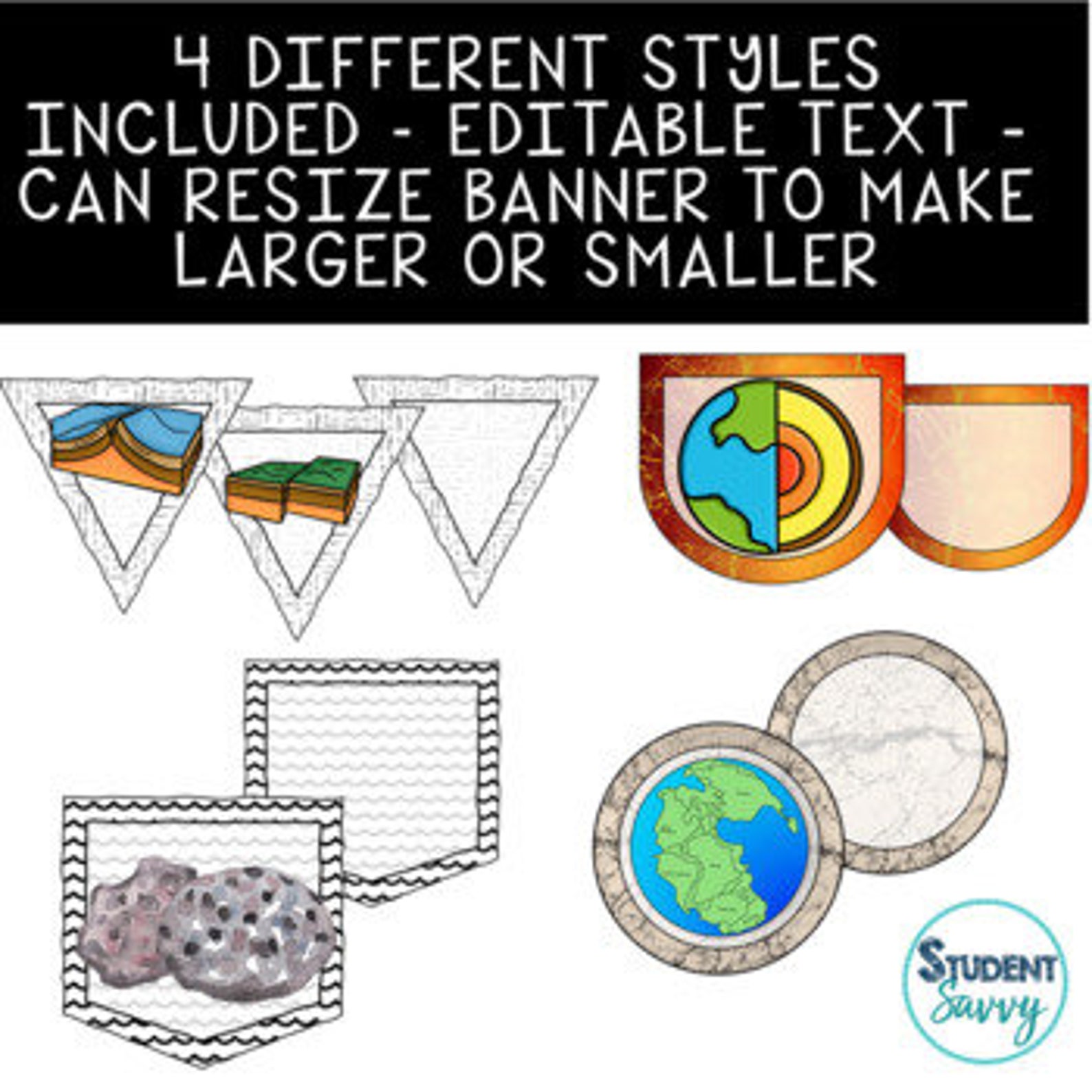 Plate Tectonics Banners Printable | Earthquakes | Science Classroom ...