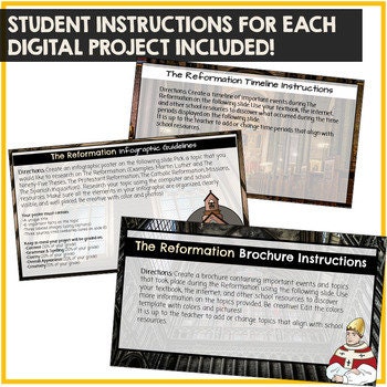 The Reformation Google Classroom Projects | Google Slides Timeline ...