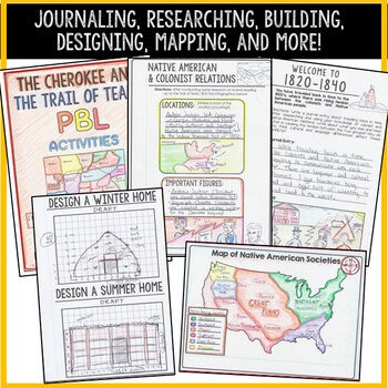 Colonists and Native Americans Relations | STEM and PBL | Cherokee - Etsy