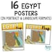 Ancient Egypt Posters | Egypt Timeline | Egypt Map | Ancient Egypt ...