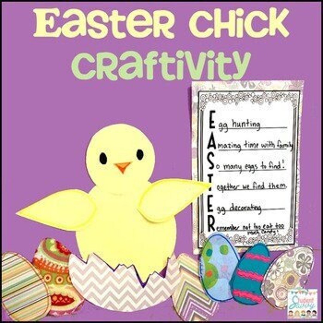 Easter Chick Craftivity! - Etsy