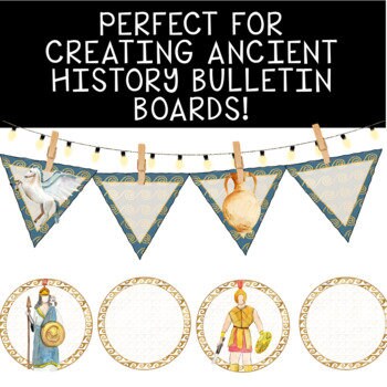 Ancient Greece Banners Printable Greece History Classroom Decor ...