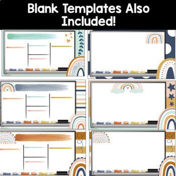 Daily Schedule Template Editable Agenda Slides Back to School Digital ...