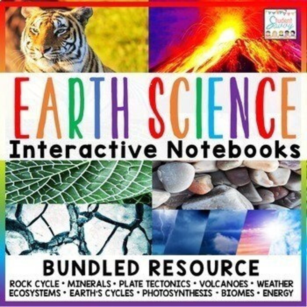 Earth Science & Space Interactive Notebooks Worksheets Activities 5th ...