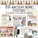 Ancient Rome Bulletin Board Kit | Rome Posters | Borders | Banners - Etsy