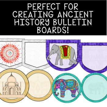 Ancient India Banners Printable India History Classroom Decor Editable ...
