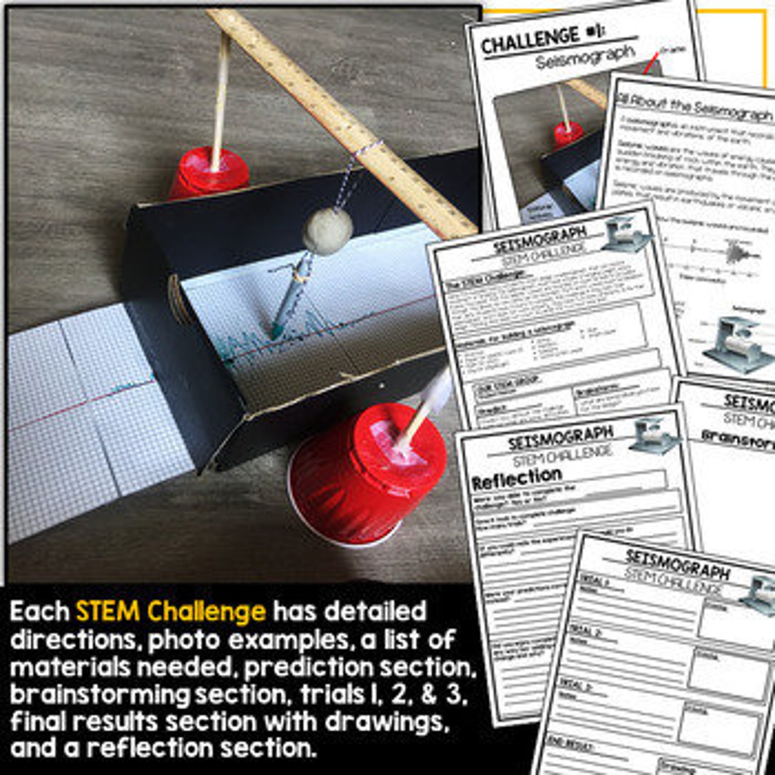 Earth Science STEM Activities - Science Projects Space STEAM Challenges ...