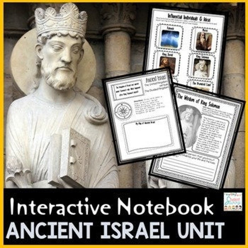 Ancient Israel Interactive Notebook | Google Classroom Print Digital ...