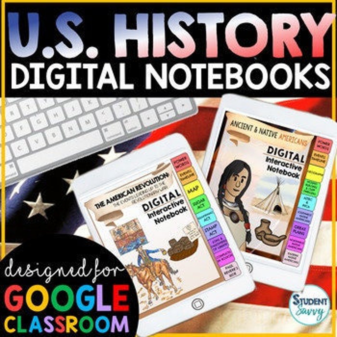 US History Digital Interactive Notebooks US History Activities - Etsy