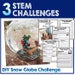 Winter STEM Activities Challenges - December STEM Snowglobe Gingerbread ...