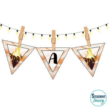 Volcanoes Banners Printable | Volcanic Landforms | Science Classroom ...