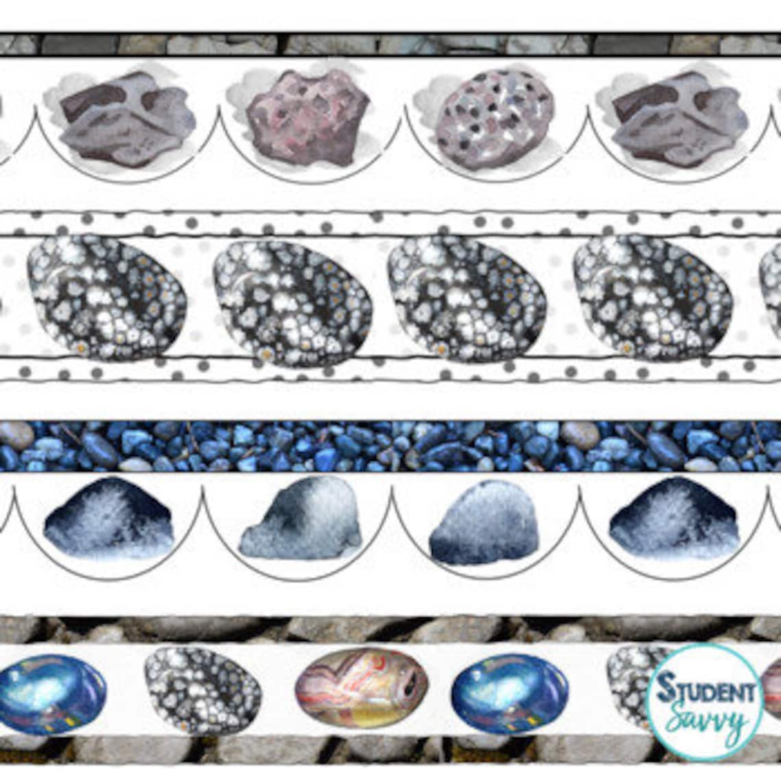 Rock Cycle Bulletin Board Borders Science Decor Middle School Upper ...