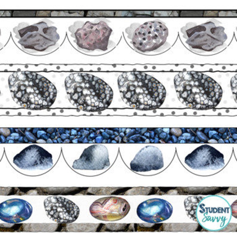 Rock Cycle Bulletin Board Borders Science Decor Middle - Etsy