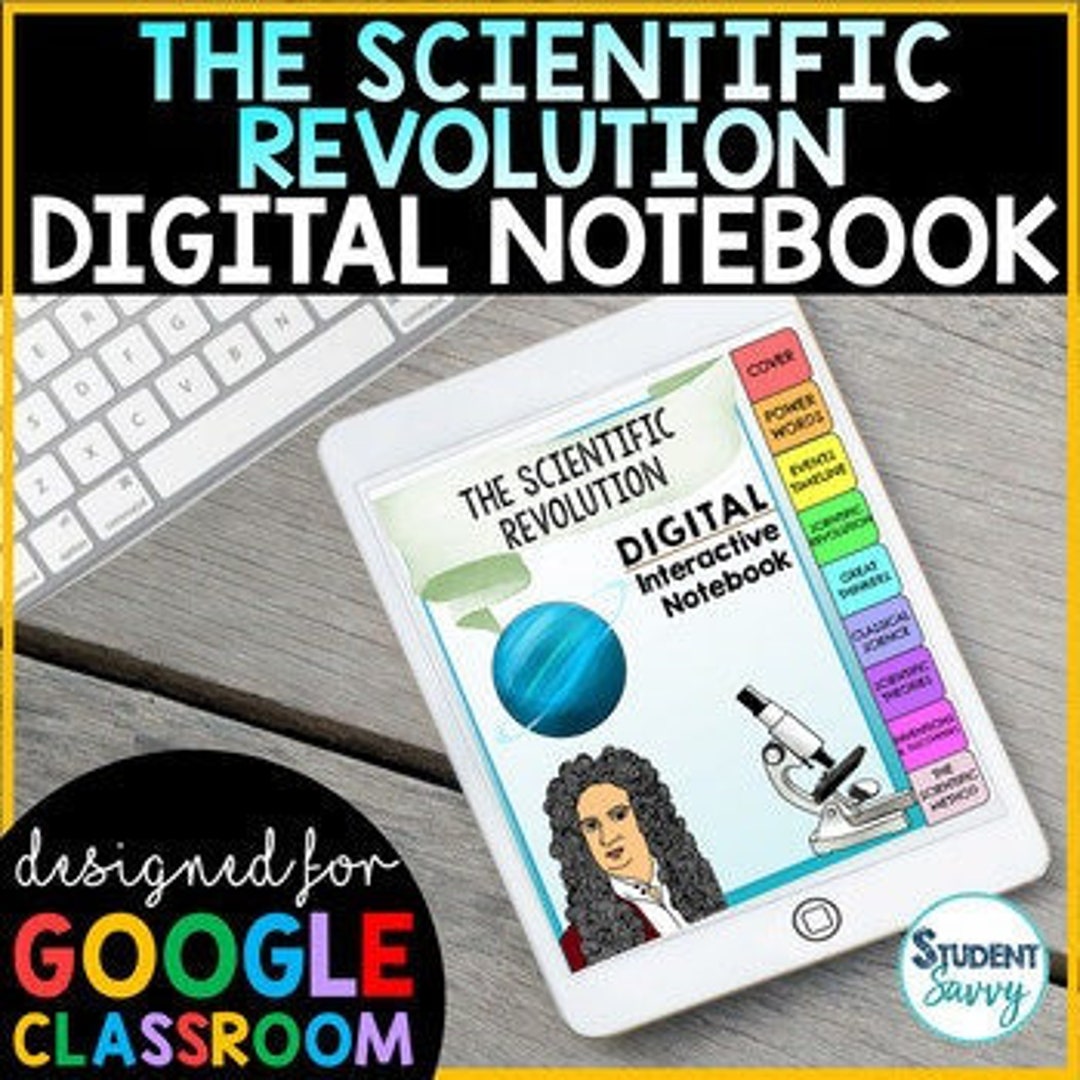 The Scientific Revolution Interactive Notebook | Digital Notebook ...