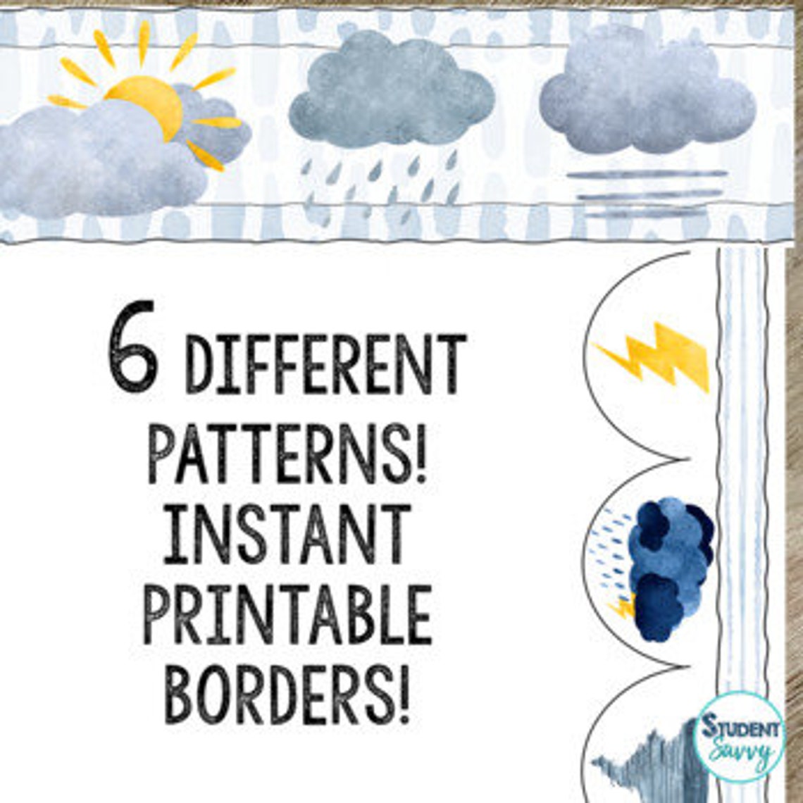 Weather Bulletin Board Kit | Weather Landforms Posters | Borders ...