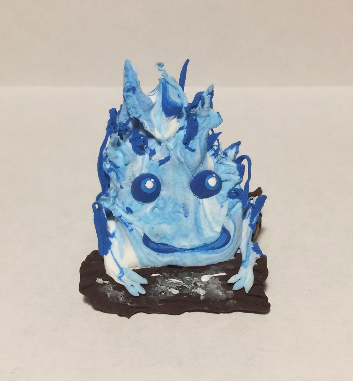 Blue Calcifer Calcifer Fire Demon from Howl's | Etsy