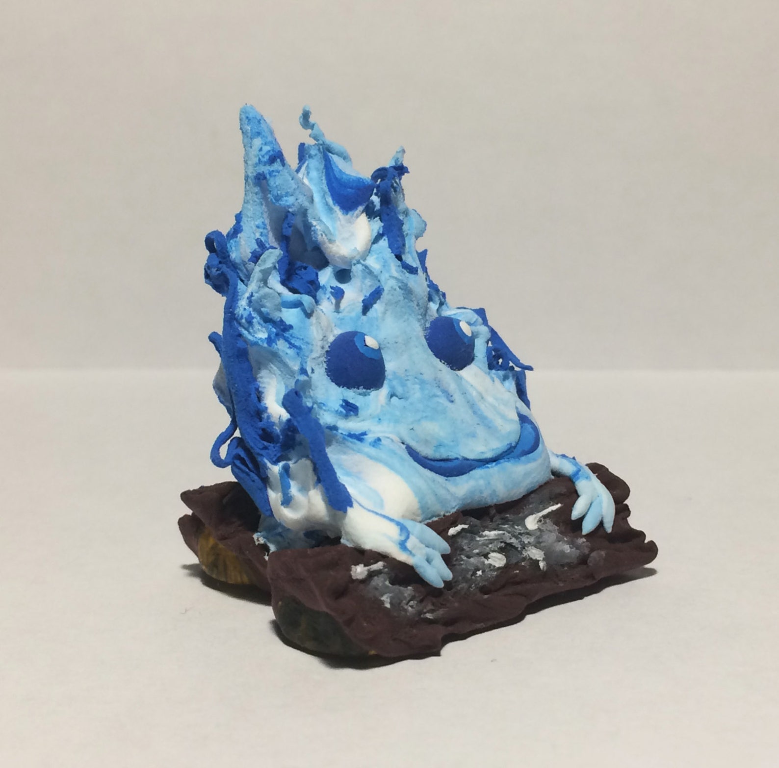 Blue Calcifer Calcifer Fire Demon from Howl's | Etsy