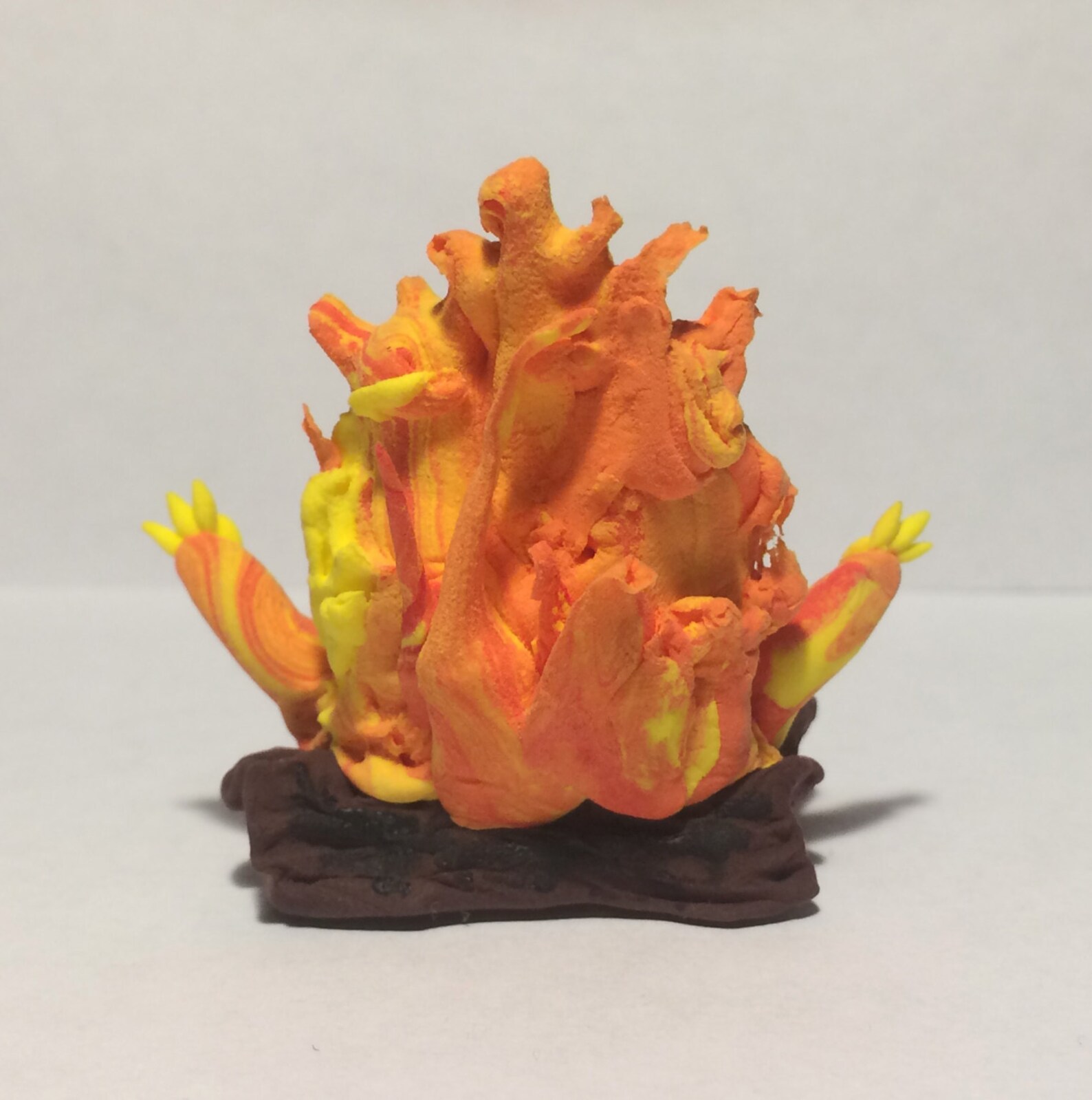Calcifer Calcifer Fire Demon From Howl's Movingcastle | Etsy