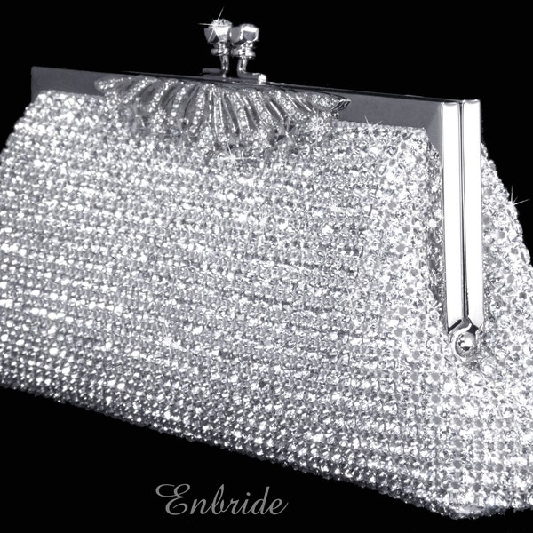 Rhinestones Clutch Bag - Etsy