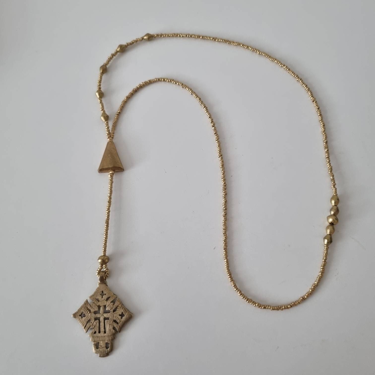 Ethiopian Coptic Cross Long Necklace Coptic Crosses Necklace - Etsy